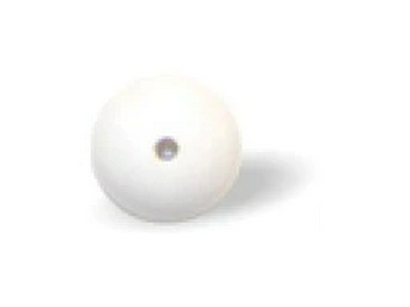 Departments - Fish Eye Tackle Bead 6MM Solid White